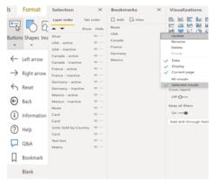 Advanced Bookmarks and Buttons in Power BI for Improved Navigation